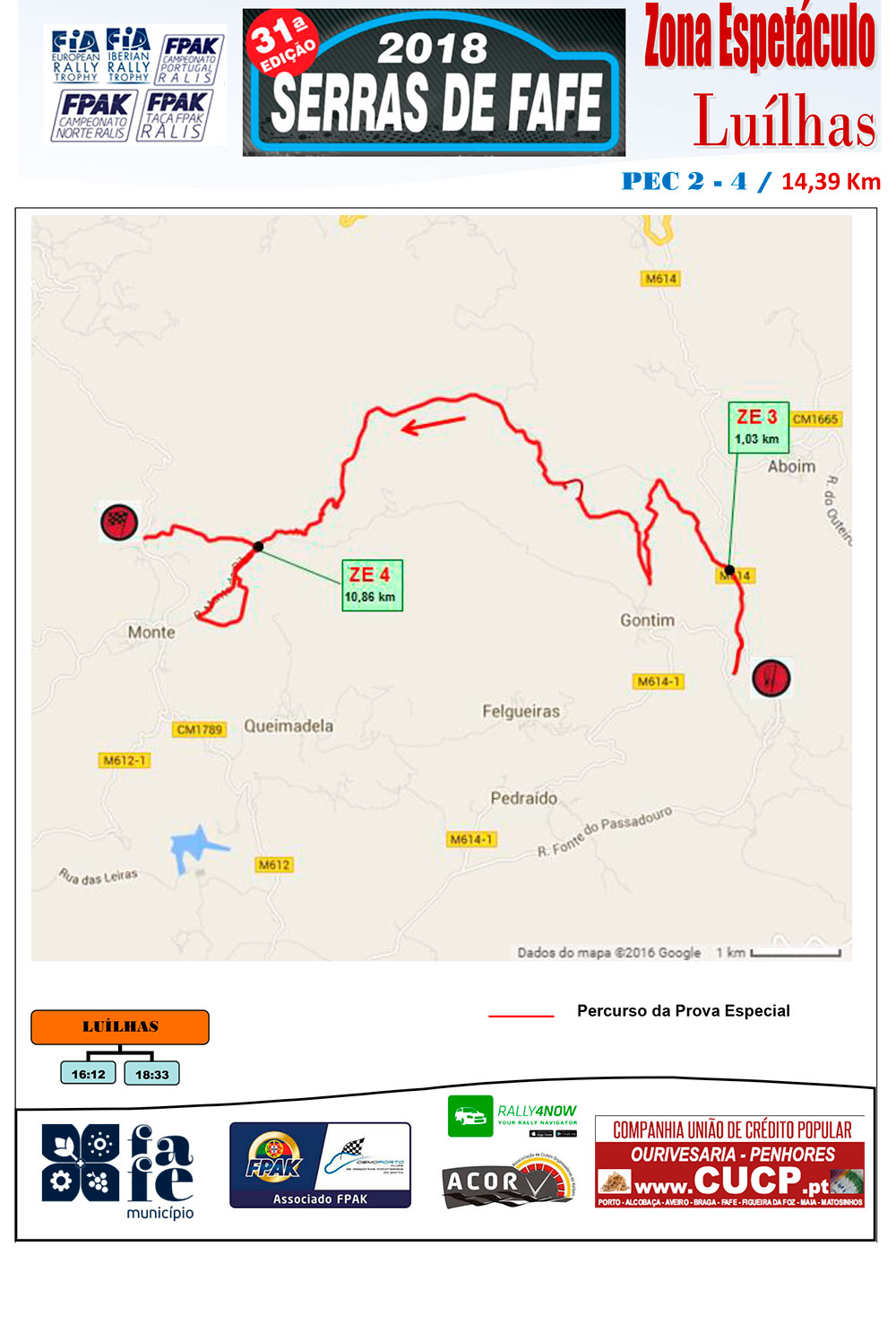 Rali Serras de Fafe: Acessos Zonas espetáculo da PE Luilhas | AutoSport