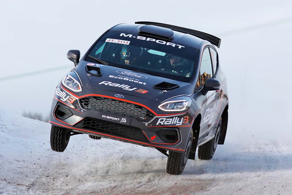 Ford Fiesta Rally3 estreou-se na Finlândia | AutoSport