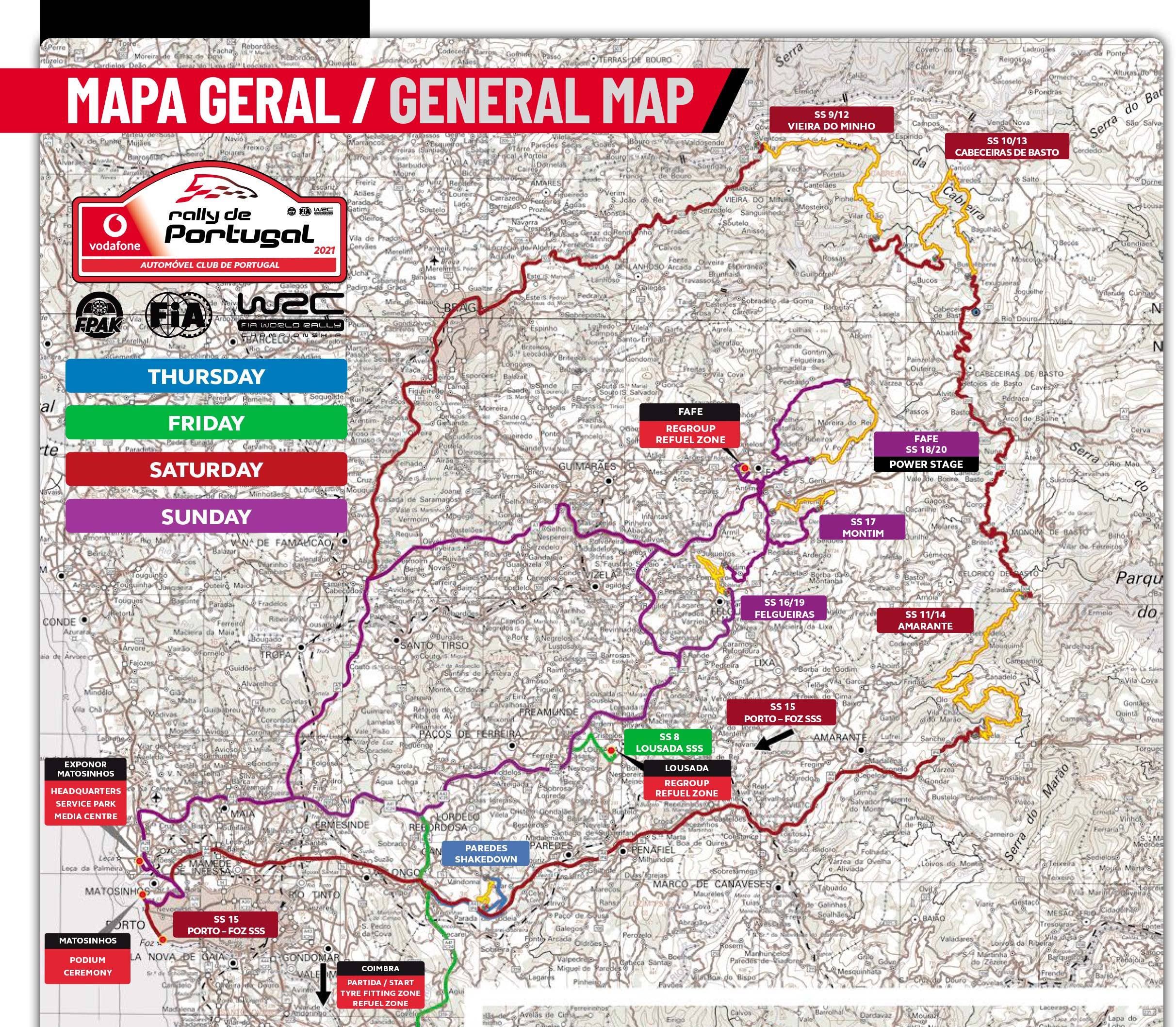 WRC, Rali de Portugal: Estrutura pouco mexida | AutoSport