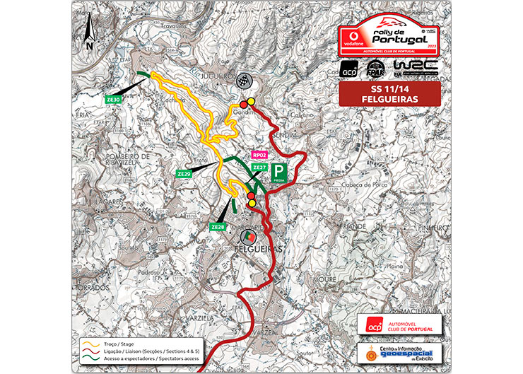 Rali de Portugal, Zonas Espetáculo de Felgueiras, sábado, 13/05/2023 ...