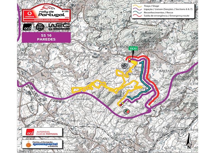 Rali de Portugal, Zonas Espetáculo de Paredes, domingo, 14/05/2023 ...
