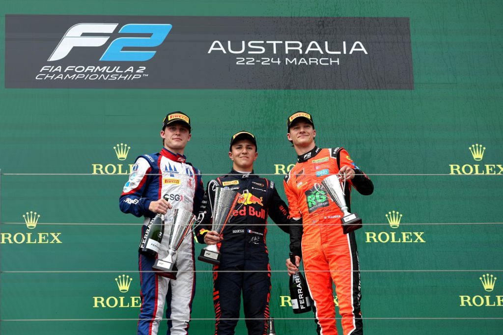 F2, Melbourne: Roman Stanek herda triunfo na Sprint depois de ...