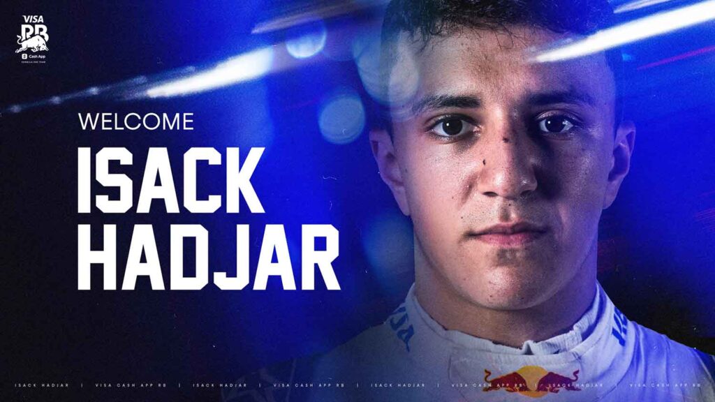 F1: Visa Cash App Racing Bulls anuncia Isack Hadjar | AutoSport