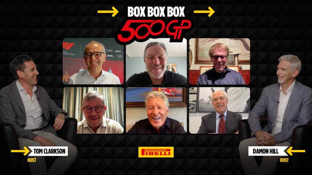 ‘Box Box Box’ Celebra 500 Grandes Prémios da Pirelli na F1 com Episódio ...