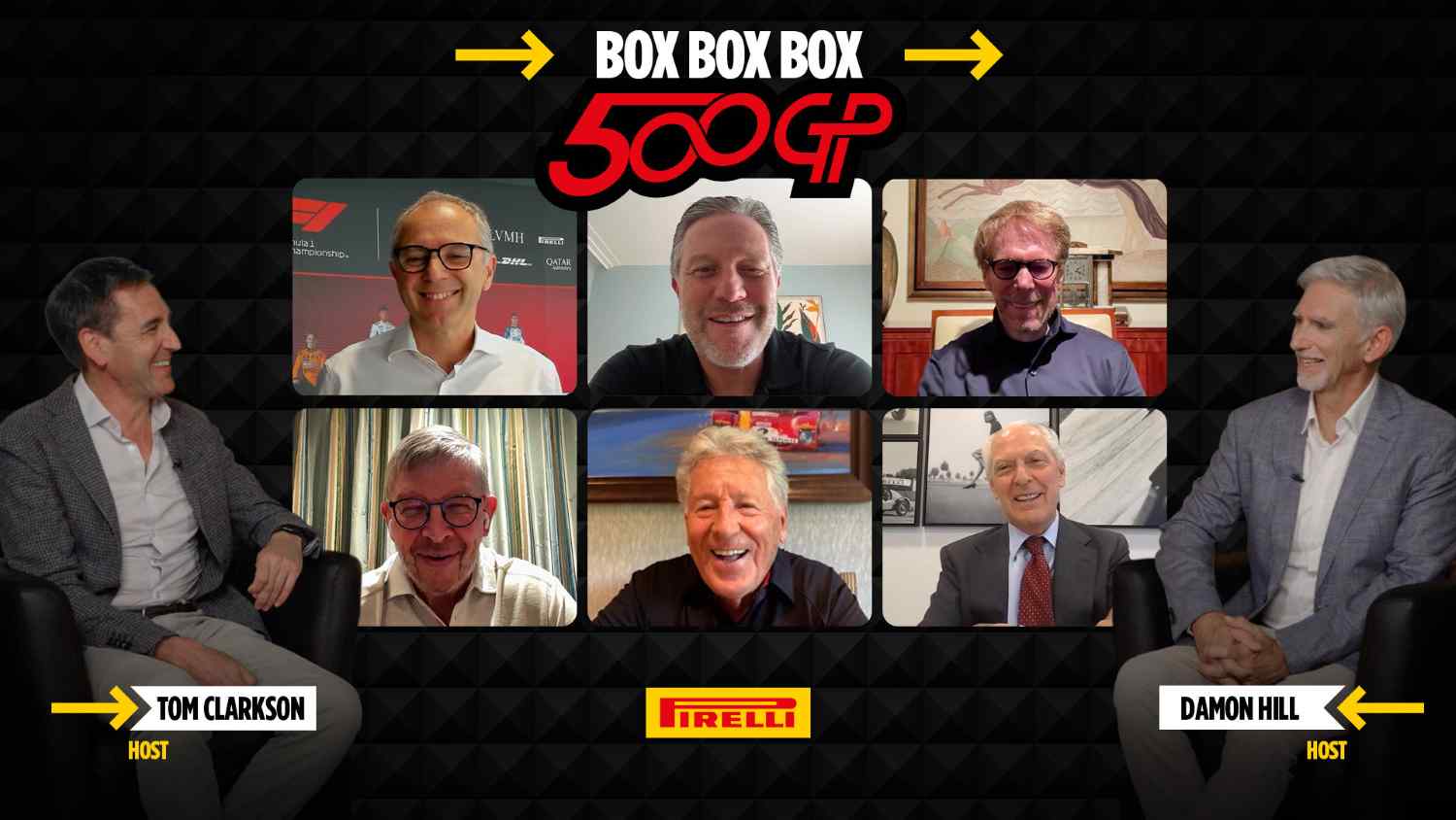 ‘Box Box Box’ Celebra 500 Grandes Prémios da Pirelli na F1 com Episódio ...