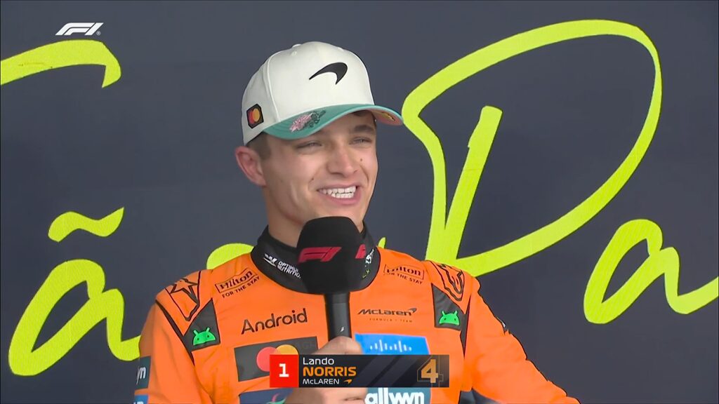 GP São Paulo F1, Lando Norris: “Um fim de semana perfeito” | AutoSport